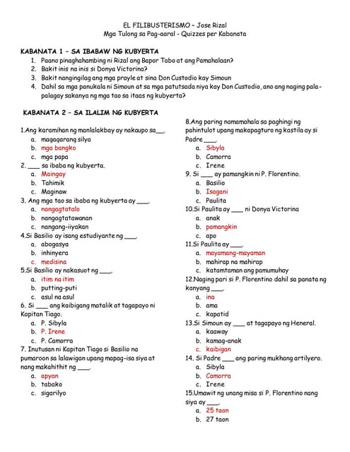 ang huling matuwid-el filibusterismo-kabanata 33 | PPTX