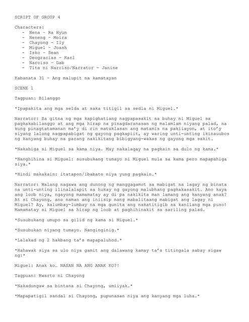 BAKIT BABAE ANG NAGHUHUGAS NG MGA PINGGAN? | DOCX