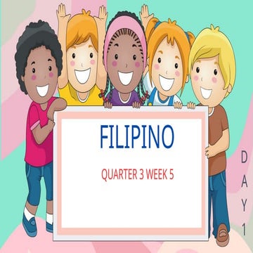 Powerpoint Grade Three FILIPINO 3 Pang-abay | PPTX