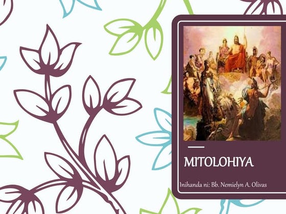 Mitolohiya Filipino Pagkilala sa mga Diyos.pptx