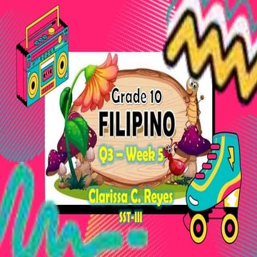 FILIPINO Group romeo at juliet story presentation | PPTX