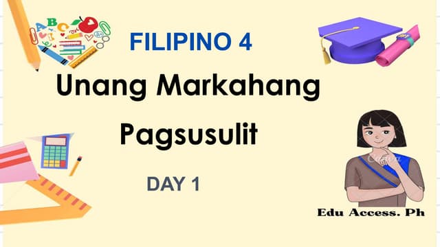 PAGSUSULIT-POKUS NG PANDIWA (Tagaganap at Layon).pptx