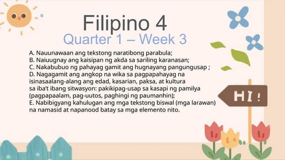 GRADE 5 Week 4 2nd quarter.pptx for cot v | PPTX