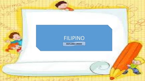 DLL MATATAG FILIPINO 7 Quarter 1 Week 4 | PPT