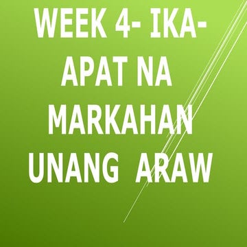FILIPINO 5 PPT Q4 W4 - Sanhi O Bunga, Uri Ng Pangungusap, Kard Katalog,.pptx