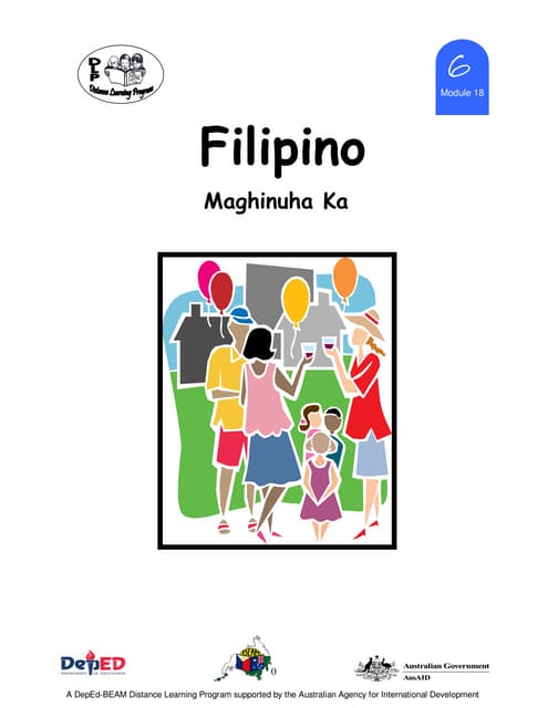 Filipino 6 dlp 7 pormularyong pampaaralan sagutin | PDF