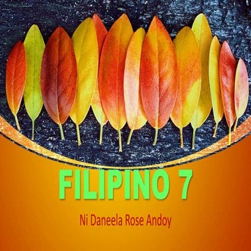 ANG ALAMAT | PPTX