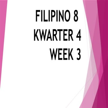 FILIPINO 8 IKAAPAT NA KWARTER WEEK 3.pptx