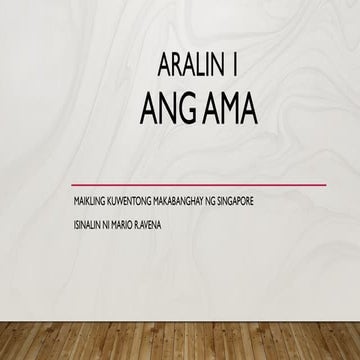 Filipino 9- Aralin 1 Week 1. short story | PPTX