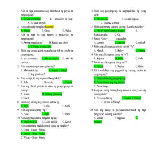 Filipino AND MATH NOTES with answer .docx