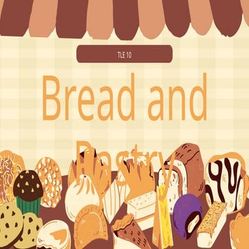 Filipino Breads and Pastries Educational Presentation in Brown and ...