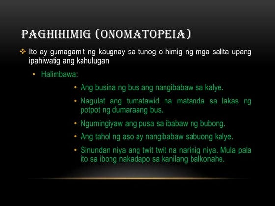 Pangawing || Pangawil | PPTX