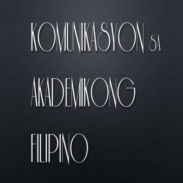 Filipino presentation. 1E4 Group 1 | PPTX