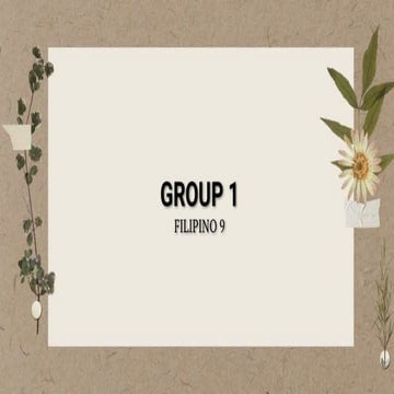 filipino presentation | PPT