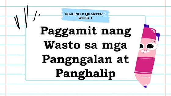 Tatlong Uri ng Pangngalang Pambalana - Tahas, Basal at Lansakan | PPTX