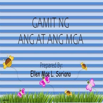 FilipinoQ2 Ang at Ang Mga.pptxnnnnnnnnnn | PPTX