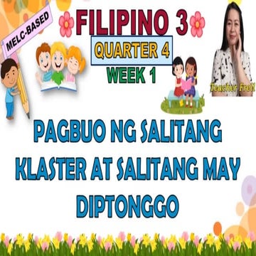 Filipino Q4 W1.pptxPARA SA FILIPINOOOOOO | PPTX