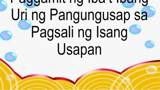 FILIPINO 6 PPT Q4 - Pagbibigay ng Maaaring Solusyon sa Isang ... FILIPINO 6 PPT Q4 - Pagbibigay ng Maaaring Solusyon sa Isang ...