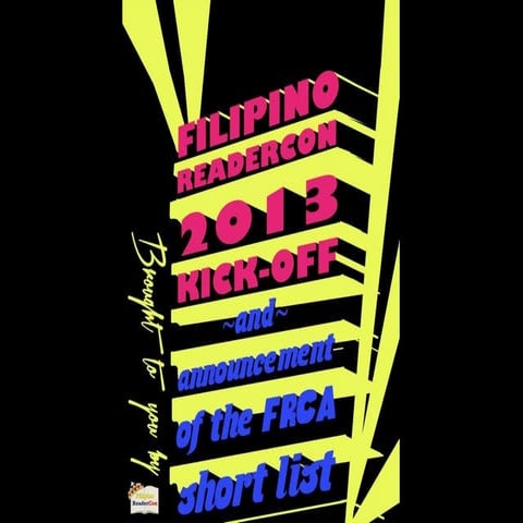 Filipino reader con 2013 kick off presentation | PPT | Books and Literature