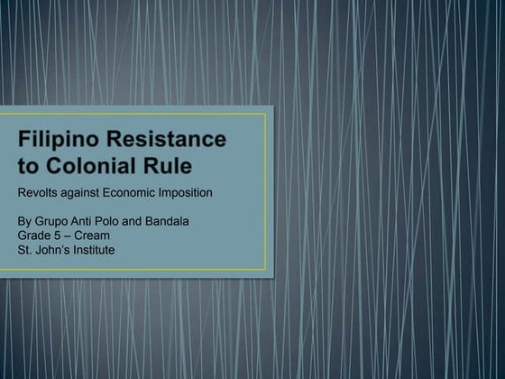 Agrarian Revolt:Diego Silang | PPTX