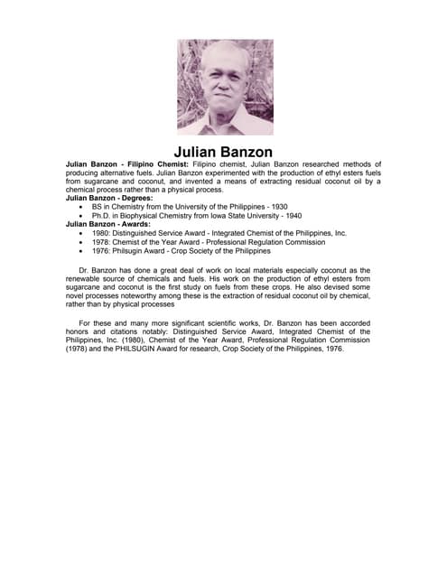 Famous filipinos in the field of science | PPT