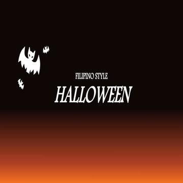 Halloween in the Philippines | PPTX