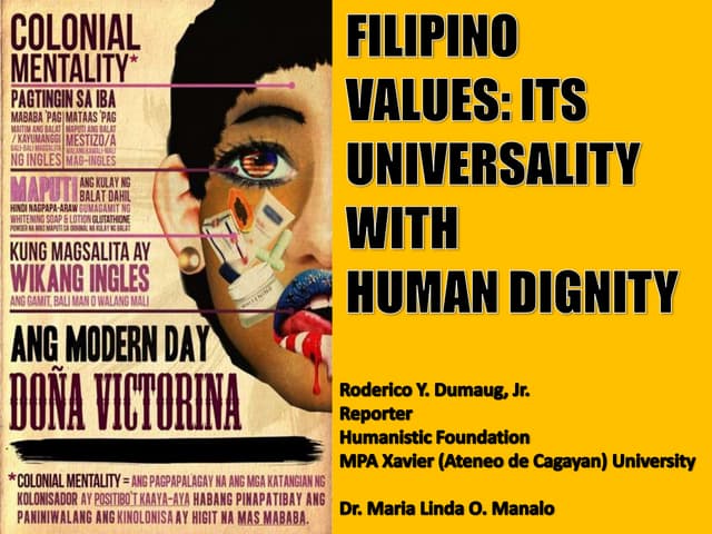 Positive and negative aspects of philippine values | PPTX