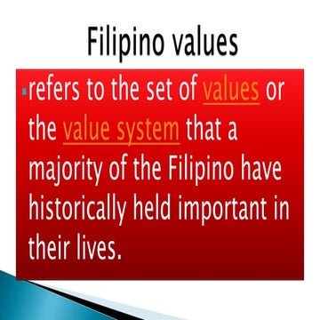 DIFFERENT VALUE SYSTEM OF THE PHILIPPINES | PPTX