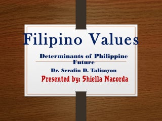 Filipino values | PPT