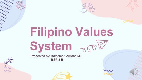 Filipino core values | PPT
