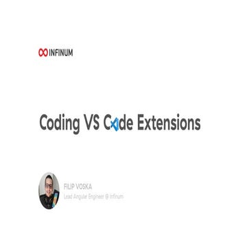 Shift Remote Js Coding Vs Code Extensions Filip Voska Infinum Ppt