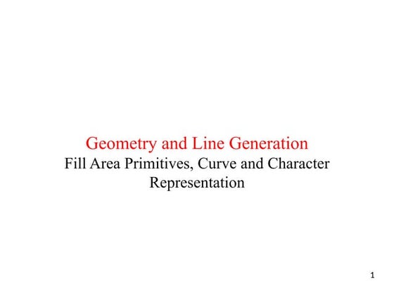 Polygon filling algorithm | PPT