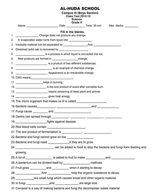 Science Grade 8 Quiz Bee Questions 2025 | DOCX