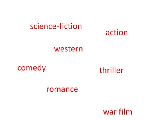 TYPES OF FILMS | PDF | Drama | Genres