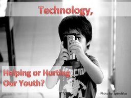 Negative Effects of Technology on Young Children | PPT