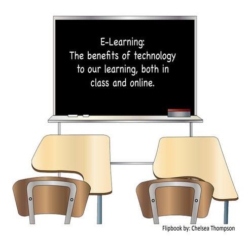 Flipbook on E-learning | PDF | Online Education | Education