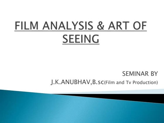 Film analysis and thematic elements | PDF | Movies | Entertainment
