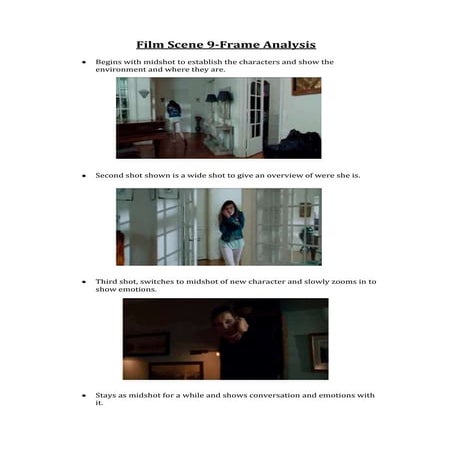 Film analysis 9-frame, AS Media | DOCX