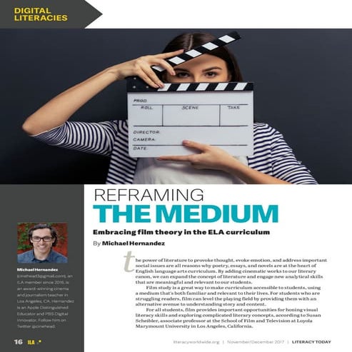 Embracing Film Theory in ELA Curriculum | PDF