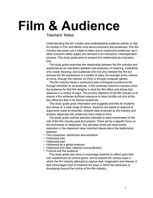 Introduction to Film in requirements of Philippine Pop Culture | PPT