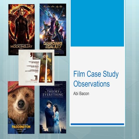Film Case Study Observations | PPTX