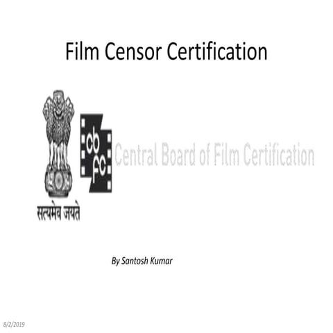 Film censor certification | PPTX