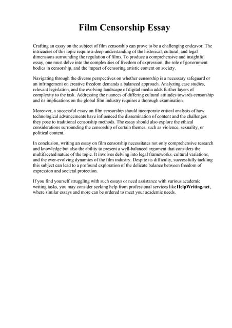 Censorship Essay Topics.pdf