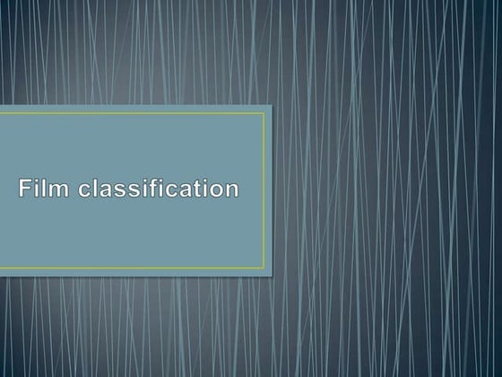 Classification | PDF