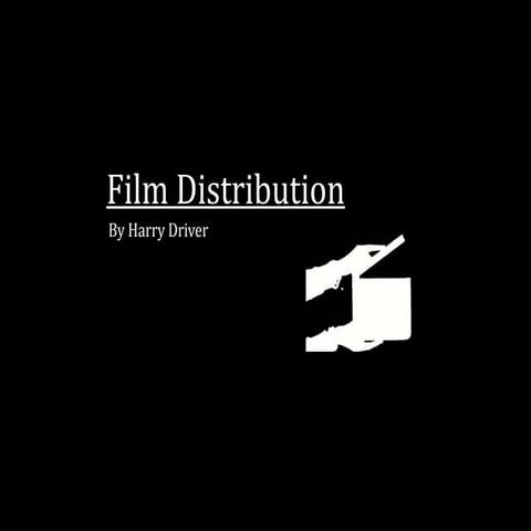 Film Distribution Logo Icon. Distributor Of Prestigious Film Icon