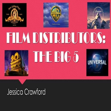 Film Distributors: The Big 5 | PPT