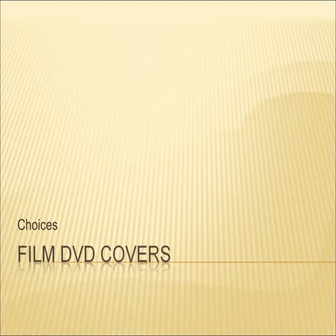 Film dvd covers | PPT