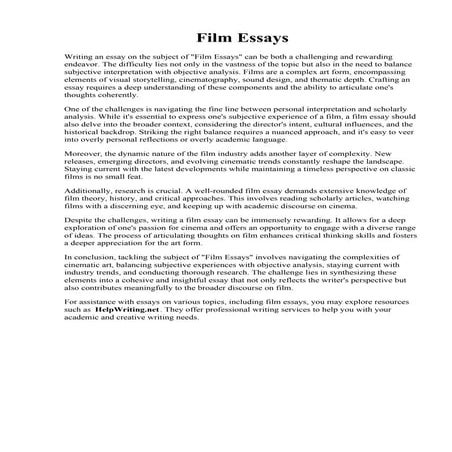 Film Essays.pdf