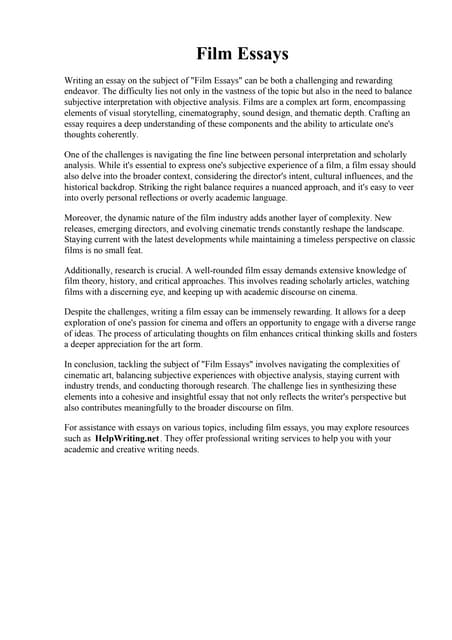 Academic Goals Essay | PDF