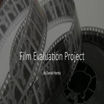 Christianity and the Arts Film Evaluation Project.pptx